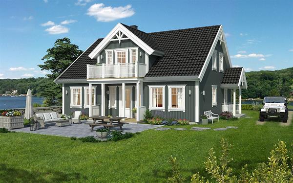 5 ulike boligtyper: Herskapelig hus | Klassisk hus | Moderne hus ...